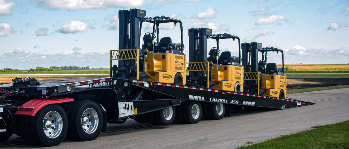 455B - Landoll Trailers, Traveling Axle - Landoll