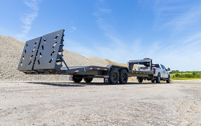 Full-Width Lowboy - Construction, TravAlong Trailers - Landoll