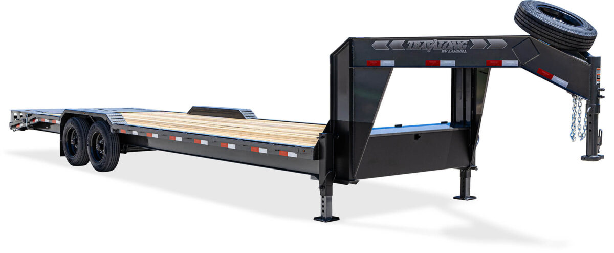 Full-Width Lowboy - Construction, TravAlong Trailers - Landoll