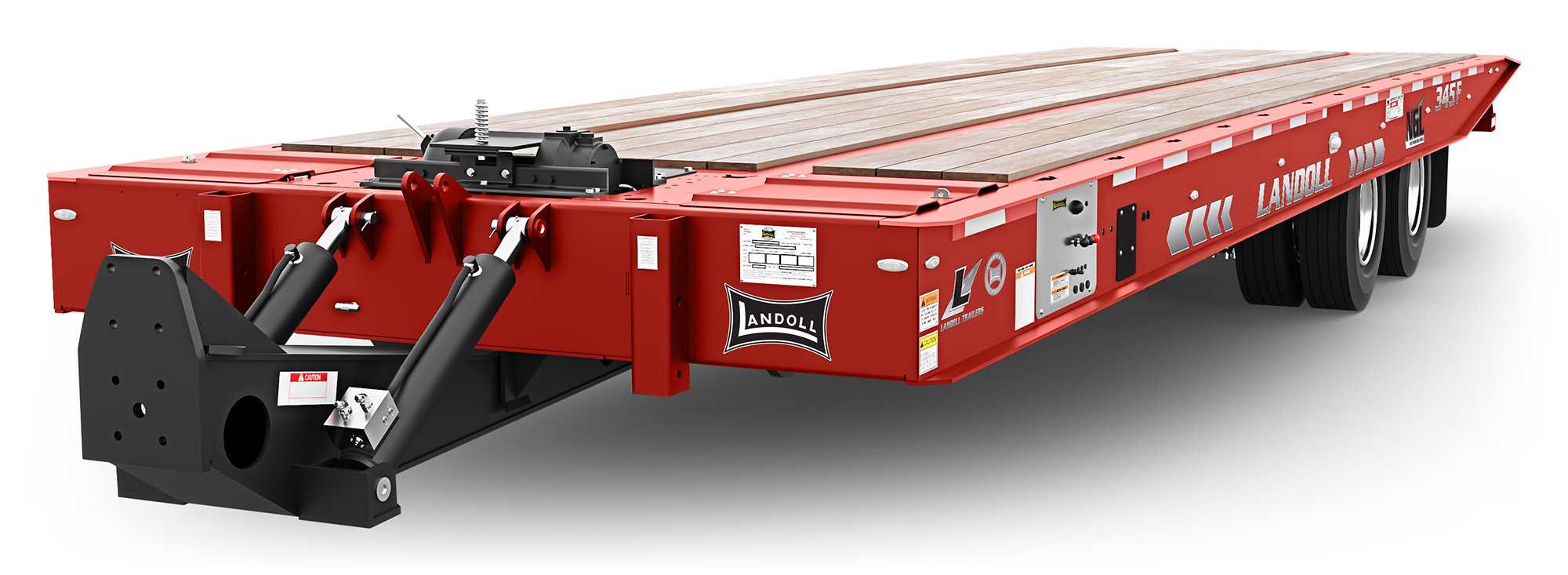 345F - Landoll Trailers, Traveling Axle - Landoll